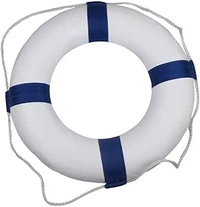 Amazon.com : Life Preserver Ring52cm/20.5in Pool Safety Ring,Swim Foam ...