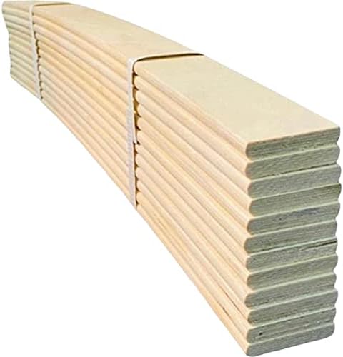Uncle Bob® Pack of 6 Replacement Bed Slats 5ft King Size Sprung Wooden ...