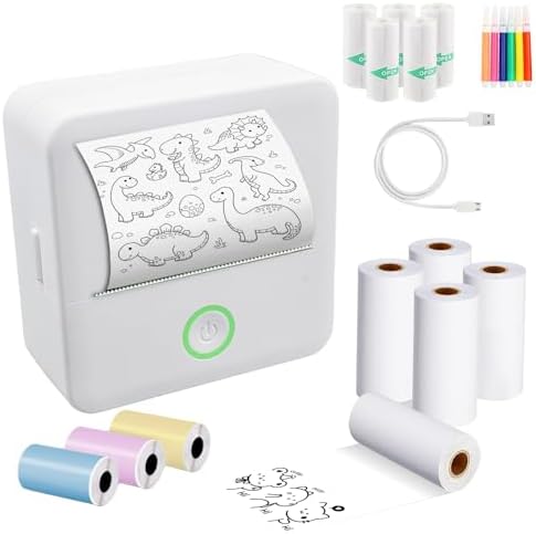 Mini Printer Sticker Printer - Wireless Mini Sticker Printer Machine ...