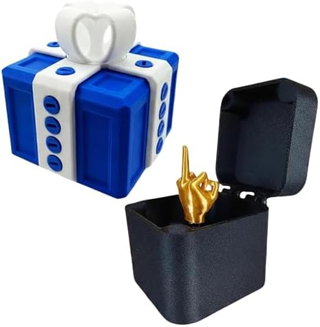 Amazon.com: Middle Finger Prank Box – Funny Surprise Gift for Adults ...