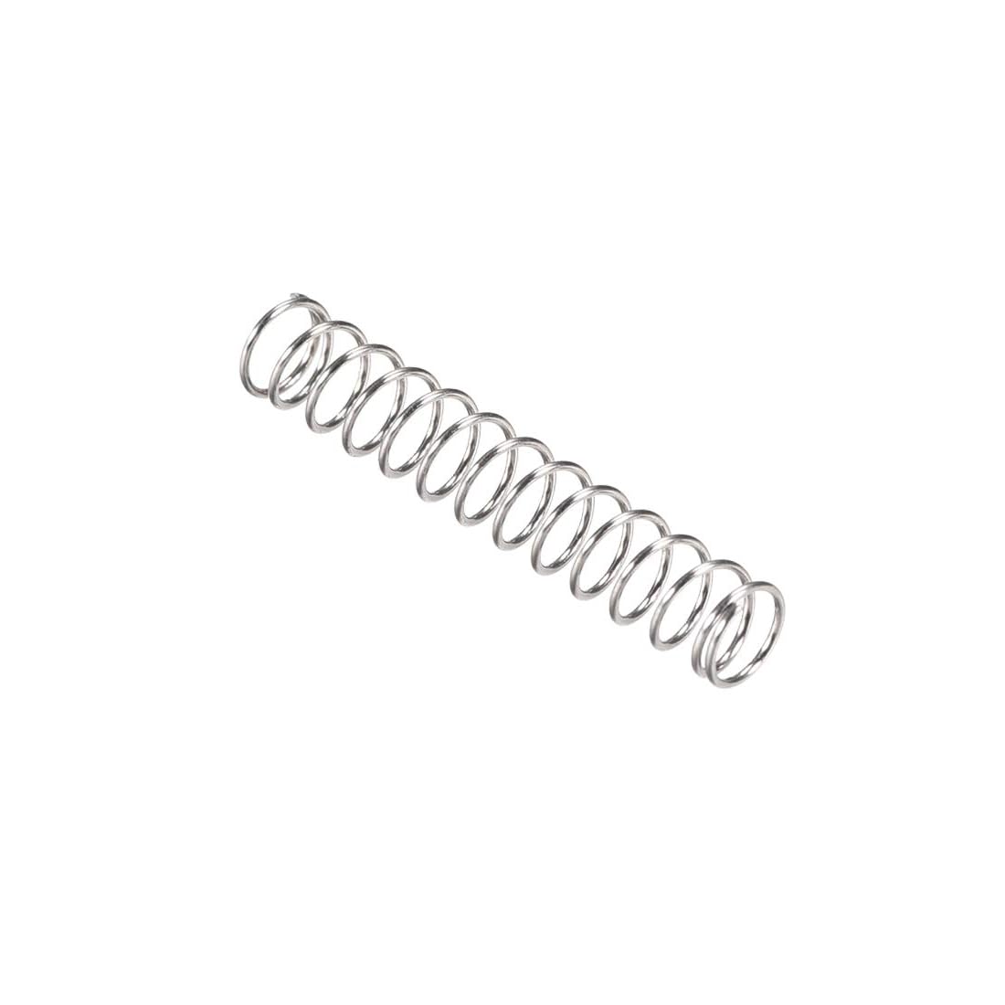 TOP-Vigor 20Pcs Compression Spring 5mm OD 0.5mm Wire Size, 30mm Free ...