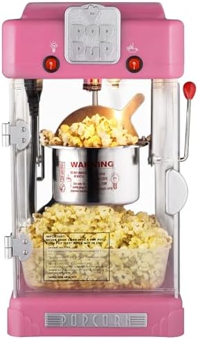 Amazon.com: Pop Pup Popcorn Machine - 2.5oz Tabletop Movie Theater ...