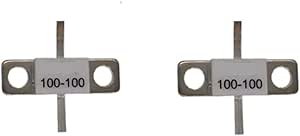 Amazon.com: MAAFRI 2 Pcs Microwave Resistor 100W 100 Ohm DC-3.0G Hz ...