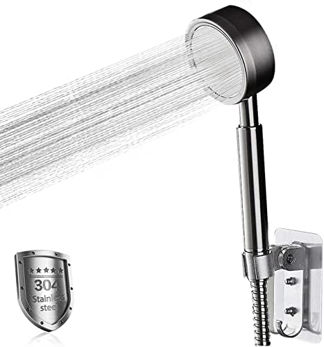 Detachable Handheld Shower Head with Hose - High pressure 5 Functions ...
