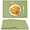 Amazon.com: Rinpon Boho Tassel Cloth Placemats Set of 6, Linen Type ...
