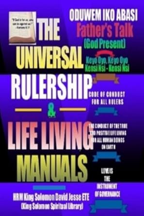 Buy The Universal Rulership and Life Living Manuals Book Online at Low ...