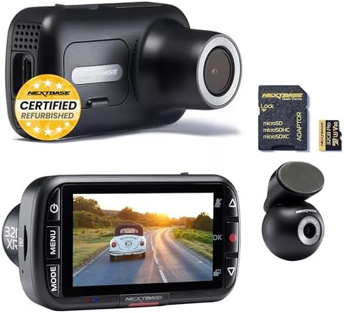 Amazon.com: Nextbase 320XR 1080p Dash Cam with Parking Mode & Rear ...