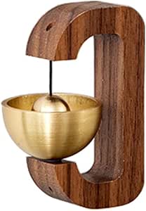 Decorations Door Ringer, Magnetic Attached Wood Doorbell Self-adhesive ...