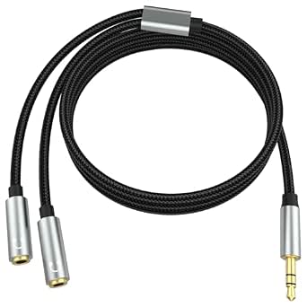 Amazon.com: Headphone Splitter, Audio Share Splitter, 3.5mm Male to ...