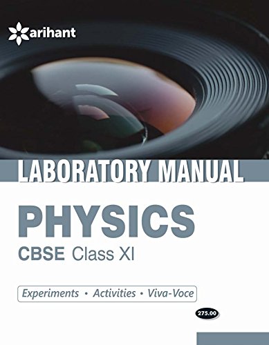 Laboratory Manual Physics Class 11th [Experiments|Activities|Viva ...