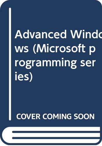 Amazon.com: Advanced Windows (Microsoft programming series): 9784756121295: Jeffrey Richter: Books