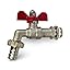 Wärmer System Butterfly Handle Outside Garden Tap with Sealing PTFE and ...