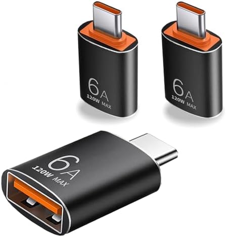 BORLTER CLAMP Micro USB OTG Adapter 2 Pack, USB Adapter for Android ...