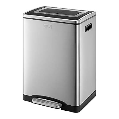 Amazon.co.uk: double kitchen bin