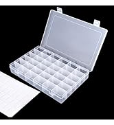 Amazon.com: Snowkingdom Transparent Plastic Grid Box Storage Organizer ...