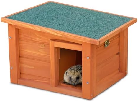 Woodside Wooden Hedgehog & Guinea Pig House, Outdoor Hibernation ...
