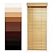 Amazon.com: TailorView Customizable Wood Horizontal Cordless Window Blinds - 2 Inch Slats ...