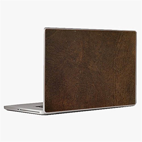 TheskinmantraBrwon Leather Laptop Skin Decal : Amazon.in: Computers ...