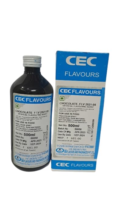 CEC FLAVOURS Chocolate Flavour Essence For Baking Cakes, Cookies ...