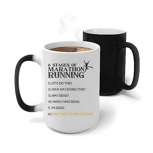 Amazon.com: Funny Marathon Running Gifts for Marathon Sports Lovers ...