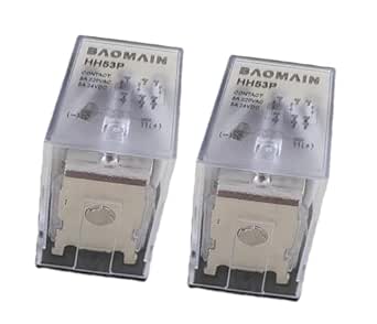 Baomain General Purpose Power Relay HH53P DC 24V Coil 11 pin Terminal Pack of 2: Amazon.com ...