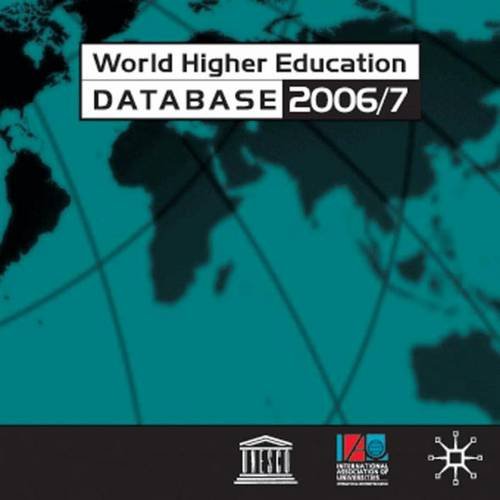 World Higher Education Database Single User 2006/7: International ...