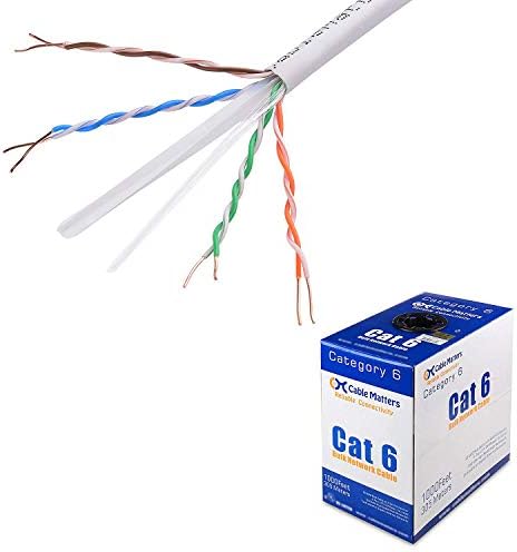 Amazon.com: Cable Matters [UL Listed] 10Gbps in-Wall (CM) Rated 23AWG ...
