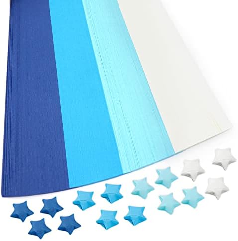 Amazon.com : 540 Sheets of Star Origami Paper, 4 Colors of Lucky Star ...
