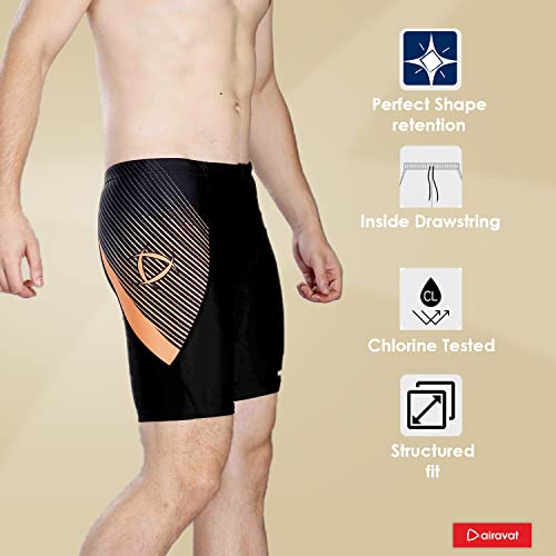 Buy AIRAVAT Swimming Jammer, Swim Wear, 1512 Fierce Swimming Short for ...