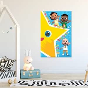 Amazon.com - EGD JJ, Nina and Cody CoComelon Picture Frame I CoComelon ...