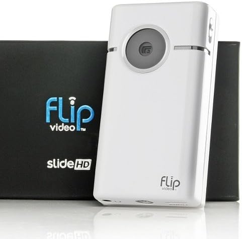 Amazon.com : Flip SlideHD Video Camera - White, 16 GB : Electronics