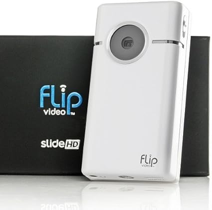 Amazon.com : Flip SlideHD Video Camera - White, 16 GB : Electronics