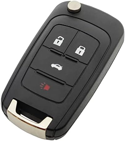Amazon.com: vurbemes Folding Replacement Key Fob Cover fit for Chevy Malibu Cruze Camaro Volt ...