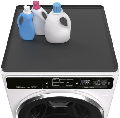 Amazon.com: Washer and Dryer Covers for the Top - Black 27''x 27 ...
