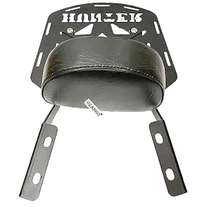Ozango Bike Bullet Backrest Support Pillion Cushion Back Rest Black ...