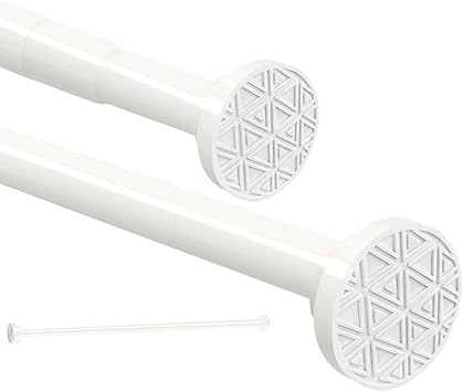 Stainless Steel Extendable Telescopic Curtain Rod Tension Pole Net ...