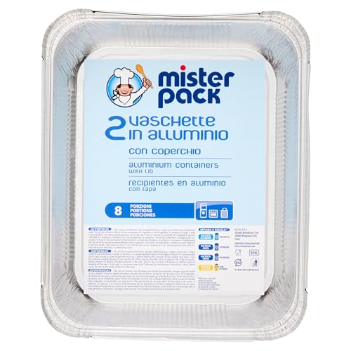 Mister pack vaschette con coperchio 8 porzioni pz. al mejor precio de ...