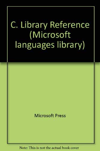 C. Library Reference : Microsoft Press: Amazon.in: Books