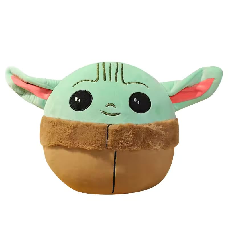 Amazon.com: Leong Products Baby Yoda Squish Plush Toy, Grogu Stuffed ...