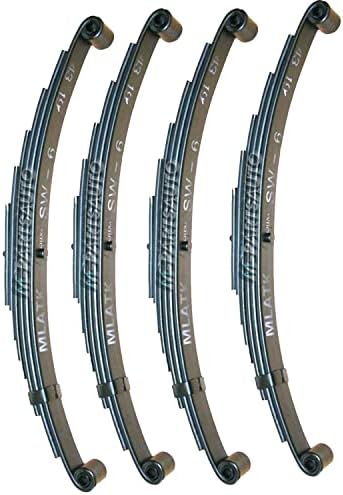 Amazon.com: M-Parts 2 Pairs of SW4B Trailer Spring - 25-1/4" Double Eye ...