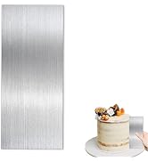 Amazon.com: Stainless Steel Cake Scraper, Cake Decorating Comb Large ...