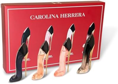 Amazon.com : Carolina Herrera Good Girl 4 Pc Mini Shoe Gift Set, Red ...