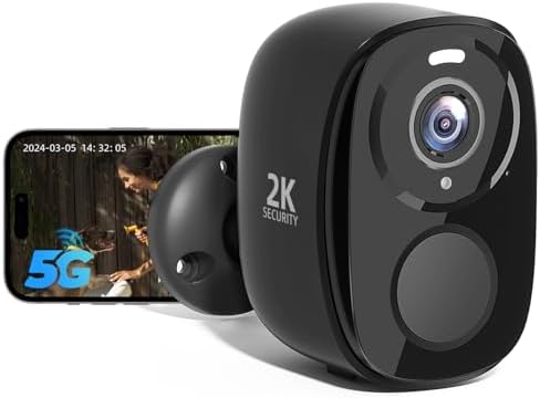 Motion Camera Outdoor Security Cameras Wireless Outdoor 2K: Battery ...