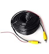 Amazon.com: Car RCA DC Audio Video AV Extension Cable for CCTV Security ...