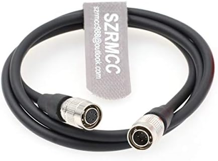 Amazon.com : SZRMCC Hirose 4 Pin Male to Hirose 4 Pin Female Power ...
