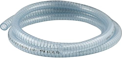 Fittingdele - metervarer fleksibelt suge-tryk PVC-slanger gennemsigtig ...