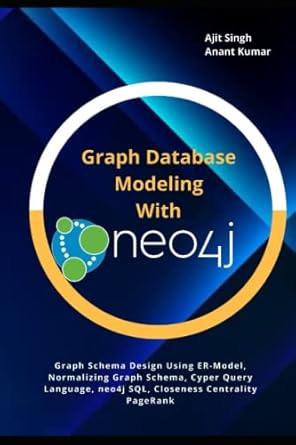 Graph Database Modeling with neo4j : Amazon.in: Books