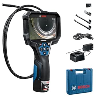 Amazon.com: BOSCH GIC5-27C Professional Borescope Inspection Camera with Adjustable LED Light ...