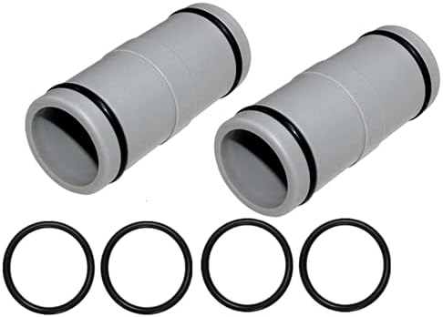 Taixinpower 2 Pieces 2 Way Hose Connectors Diameter 32mm 2 Way Hose ...