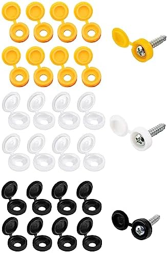GYTFOG 48pcs Car Number Plate Fixing Kit, Number Plate Screws, Number ...